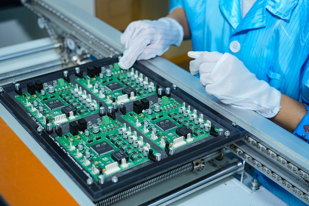 Through Hole PCB Assembly