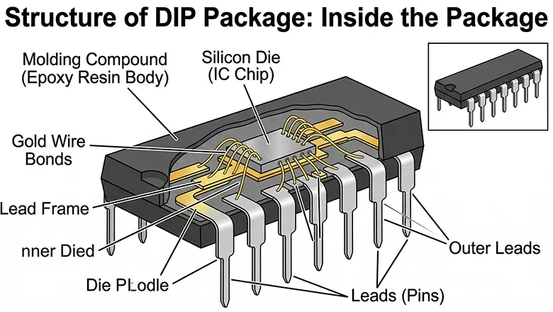 Корпус DIP (Dual Inline Package): значение, обзор печатных плат - LHD TECH